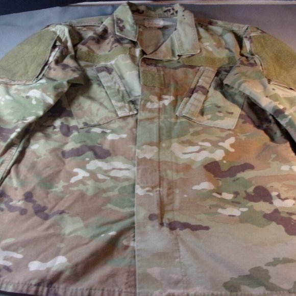 Jackets & Coats | Small Usaf Air Force Army Scorpion Ocp Combat Jacket ...